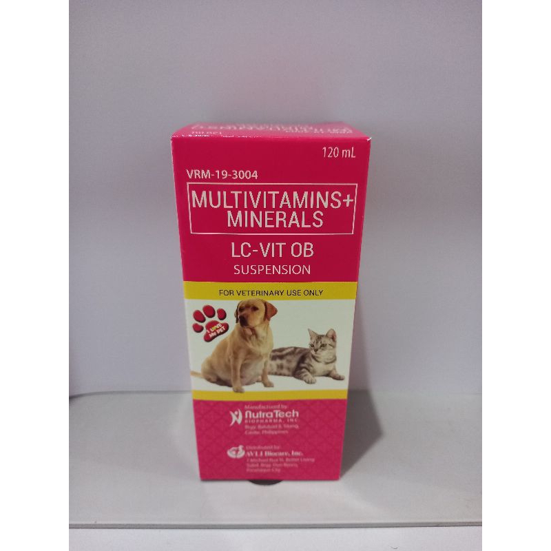 LC VIT OB (MULTIVITAMINS + MINERALS) 120ml | Shopee Philippines