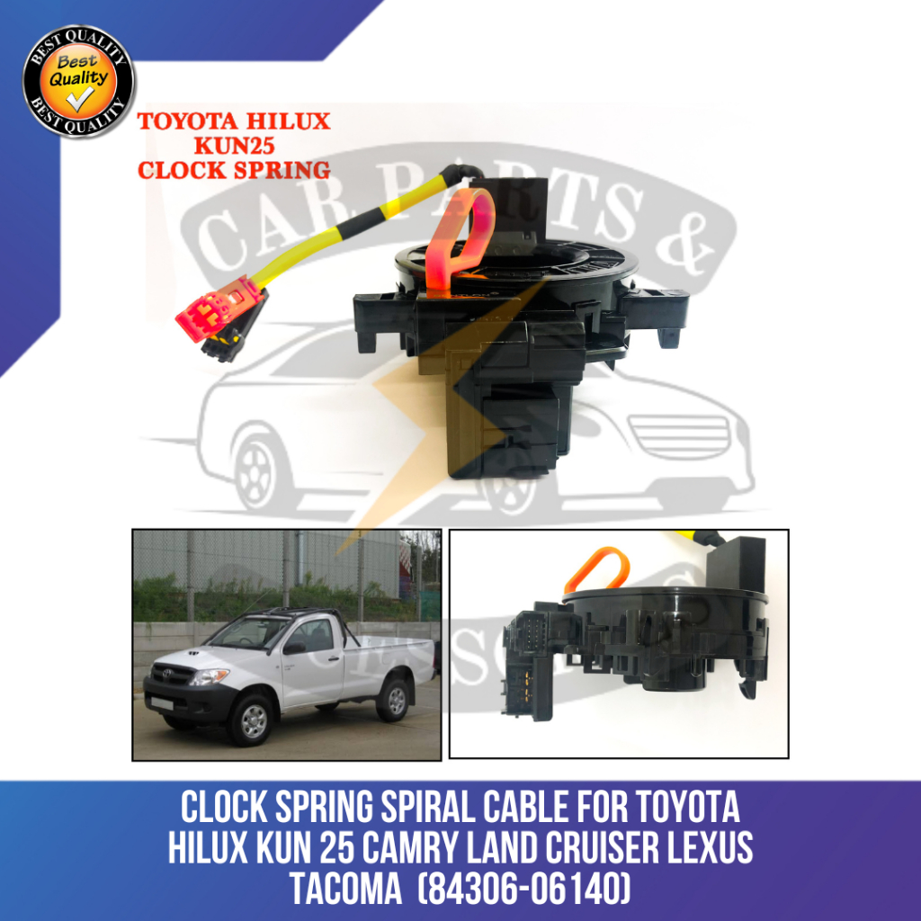 CPA CLOCK SPRING SPIRAL CABLE FOR TOYOTA HILUX KUN 25 CAMRY LAND ...
