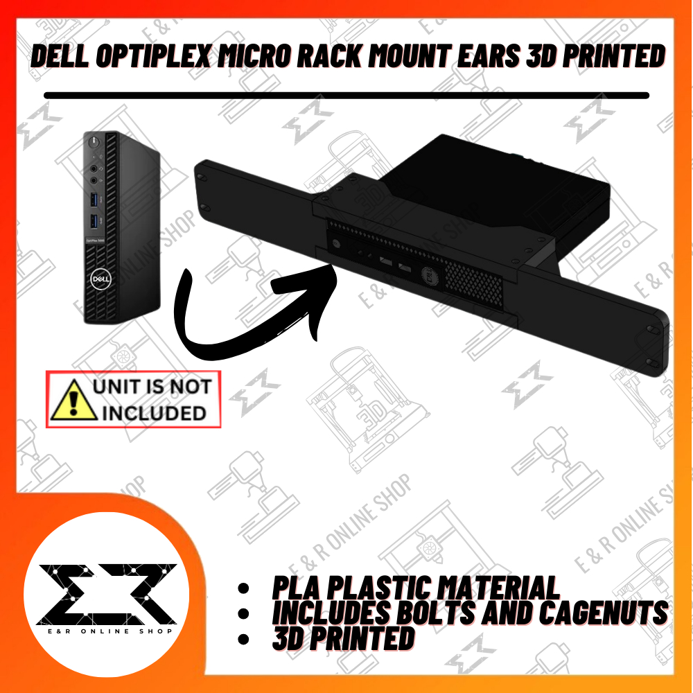 Dell Optiplex Micro - Rack Mount Ears 3D Printed | Shopee Philippines
