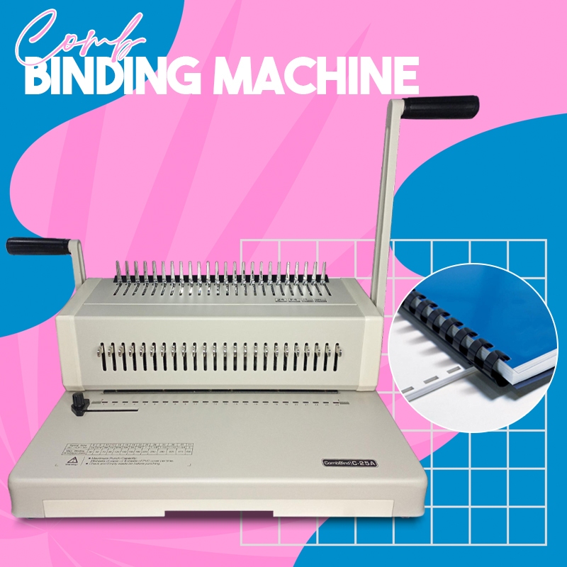 Comb Binding Machine F4 Long | Legal Size | Shopee Philippines