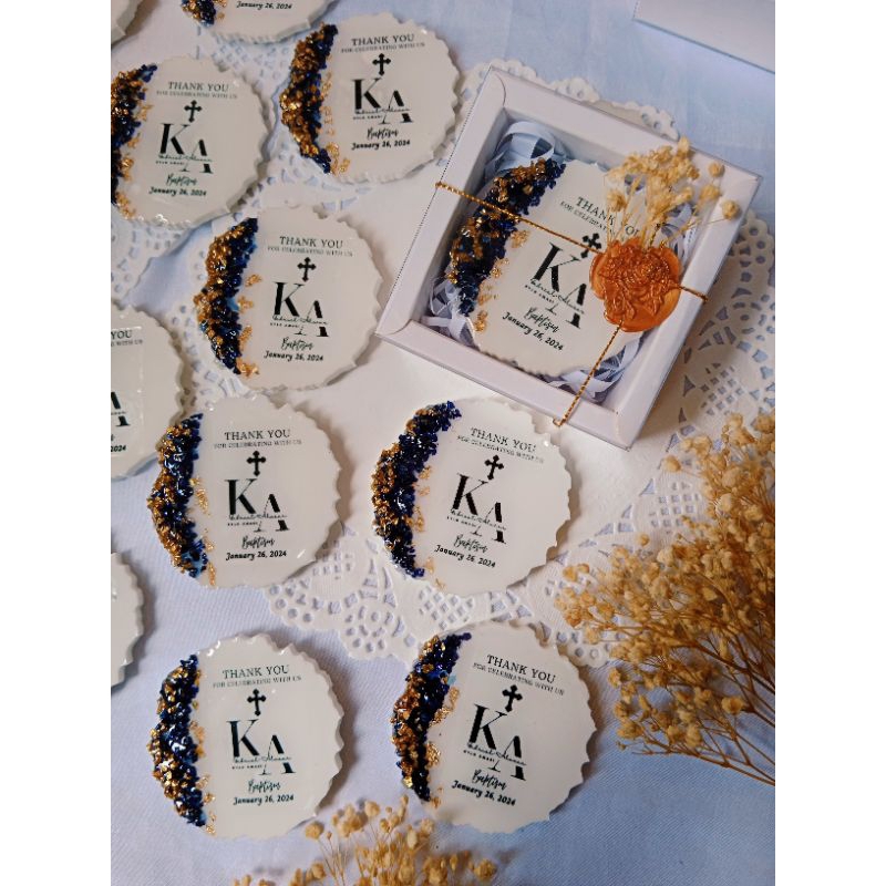 HANDI's Elegant Wedding/ Birthday/ Debut /Baptism Resin made Ref ...