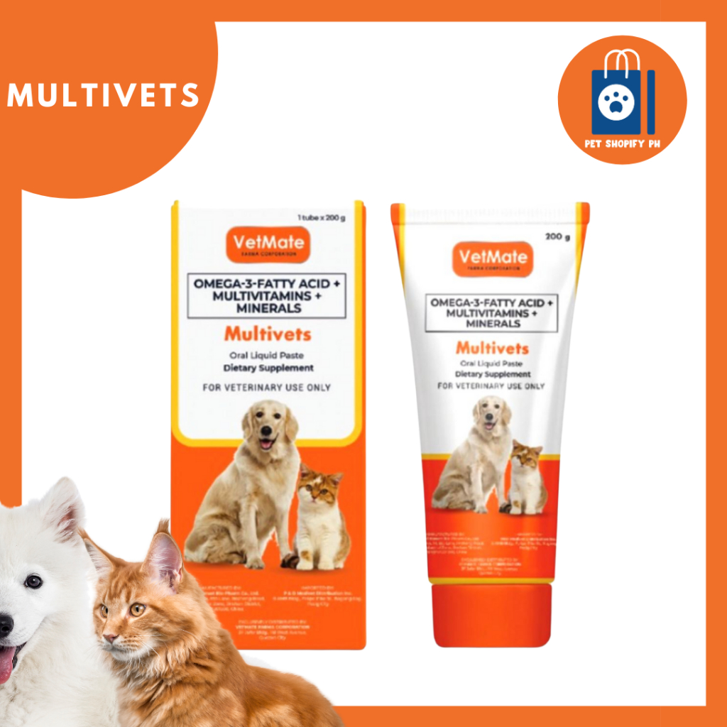 MULTIVETS DIETARY SUPPLEMENTS FOR DOGS & CATS Vitamins for Dogs and ...