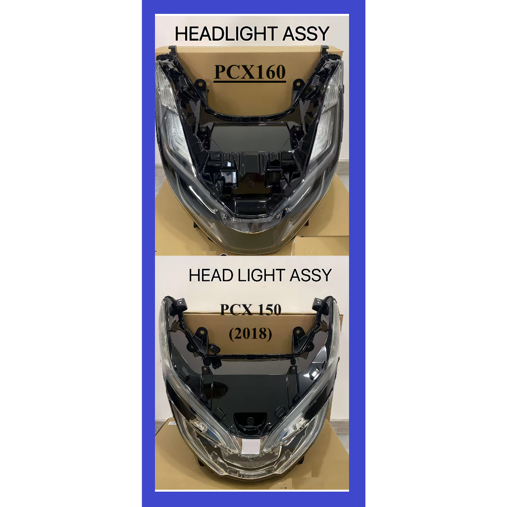 {Lucky} Honda PCX150 (2015/2018) & PCX 160 - Headlight Assy | Shopee ...