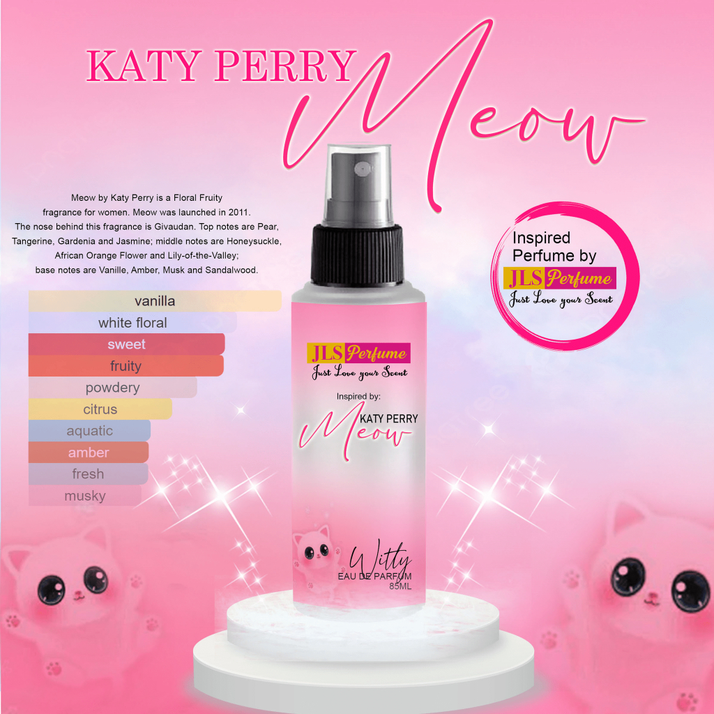 Meow Witty Women's Inspired Perfume 25% Oil Based Long Lasting 85ml ...