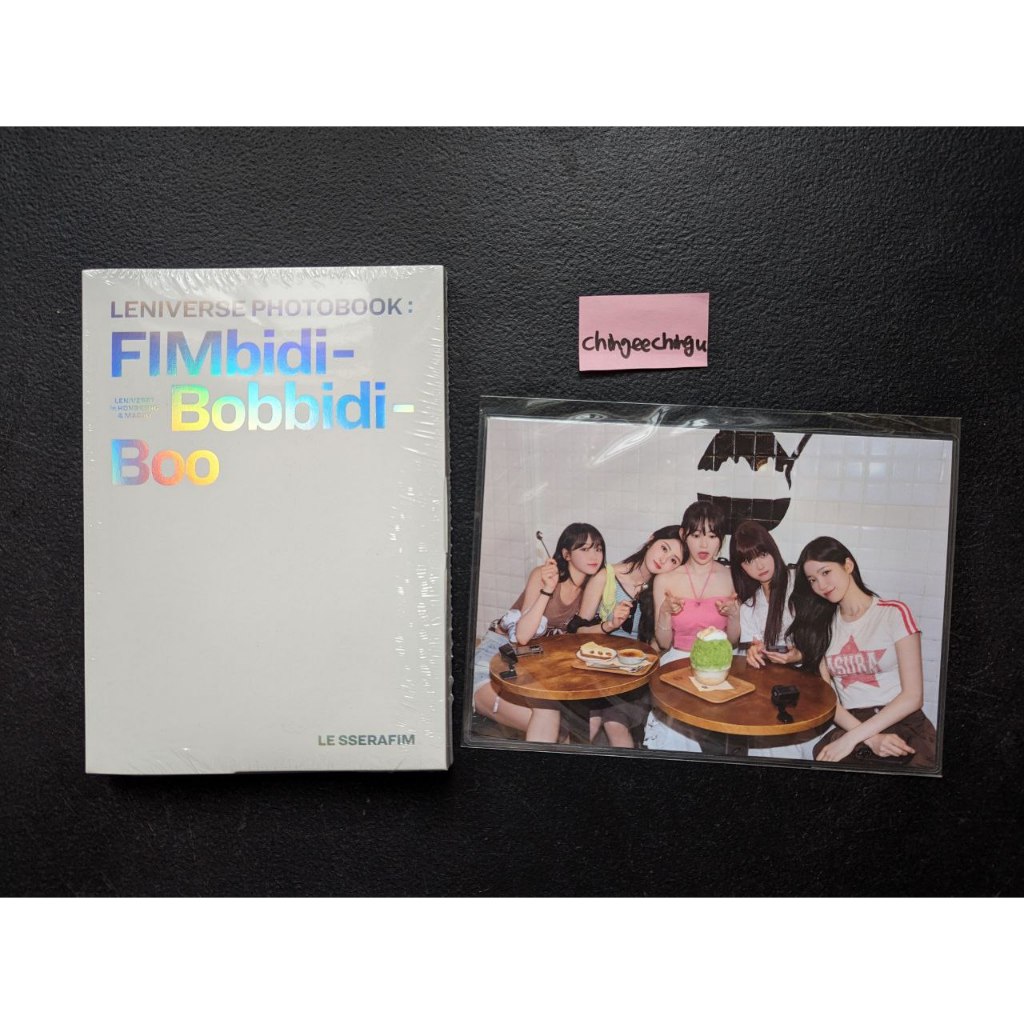 [ONHAND SEALED] LE SSERAFIM – LENIVERSE OFFICIAL PHOTOBOOK : FIMbidi-Bobbidi-Boo | Shopee ...
