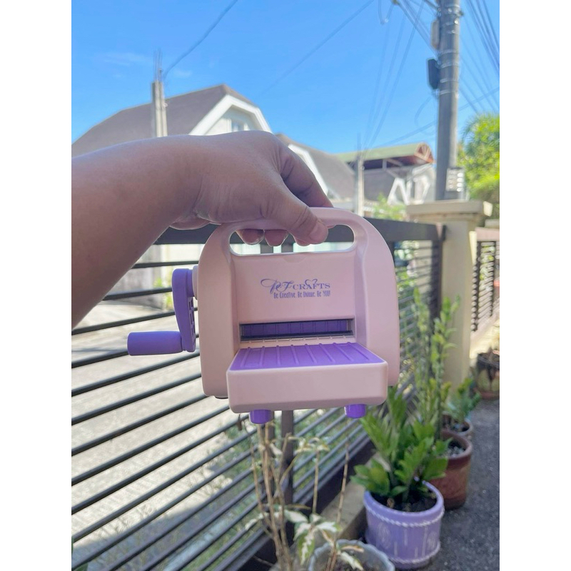 PF Crafts Mini Die Cutting and Embossing Machine | Shopee Philippines