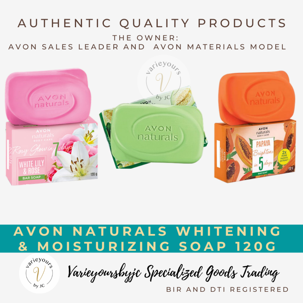 AVON Naturals soap Whitening soap and Moisturizing Soap | Shopee ...
