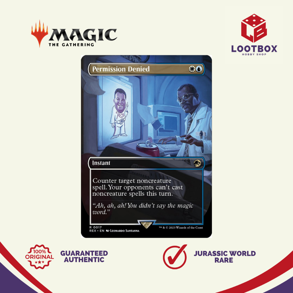 Magic the Gathering: Permission Denied (Rare) - Universes Beyond ...