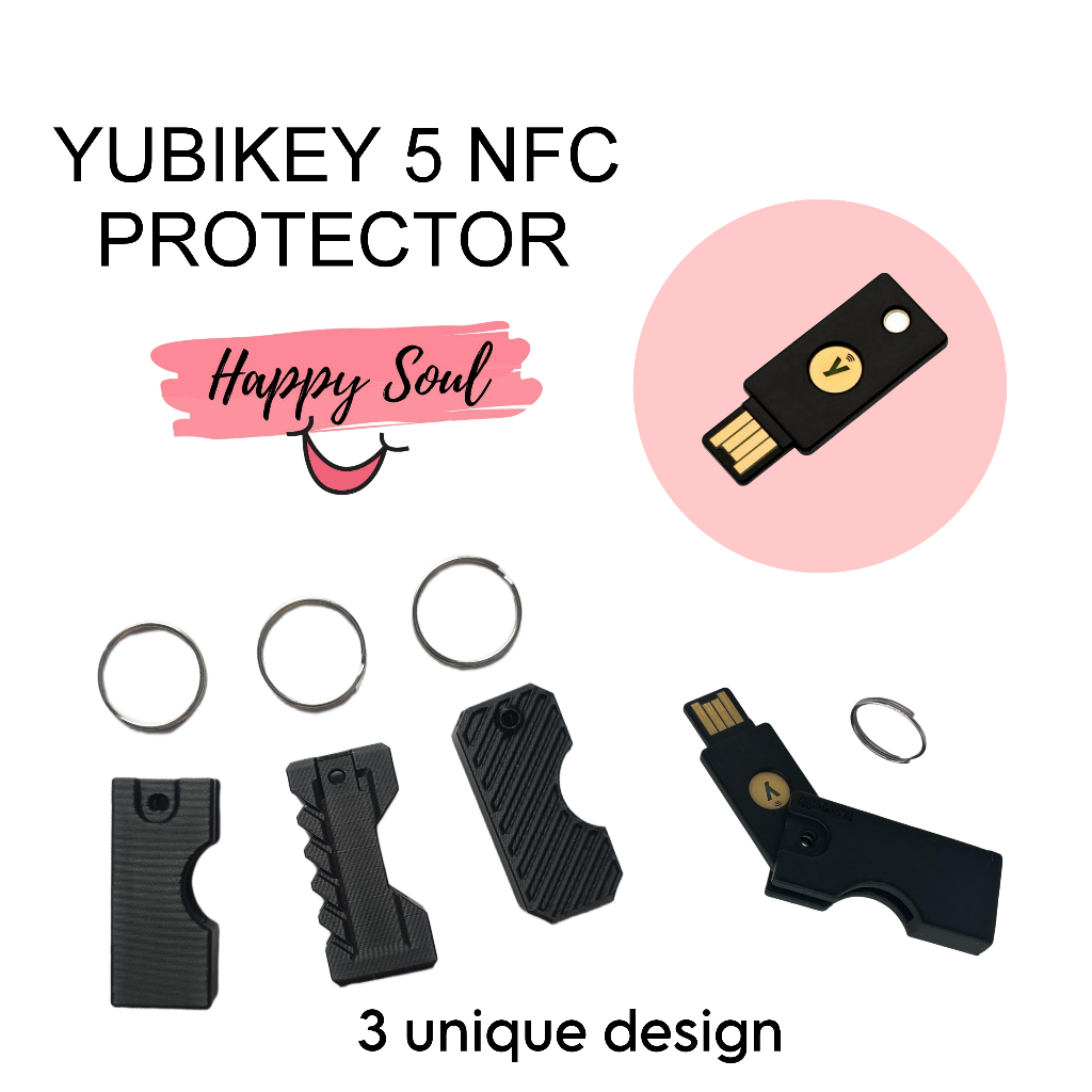 Yubikey 5 NFC Protector 3 unique design | Shopee Philippines