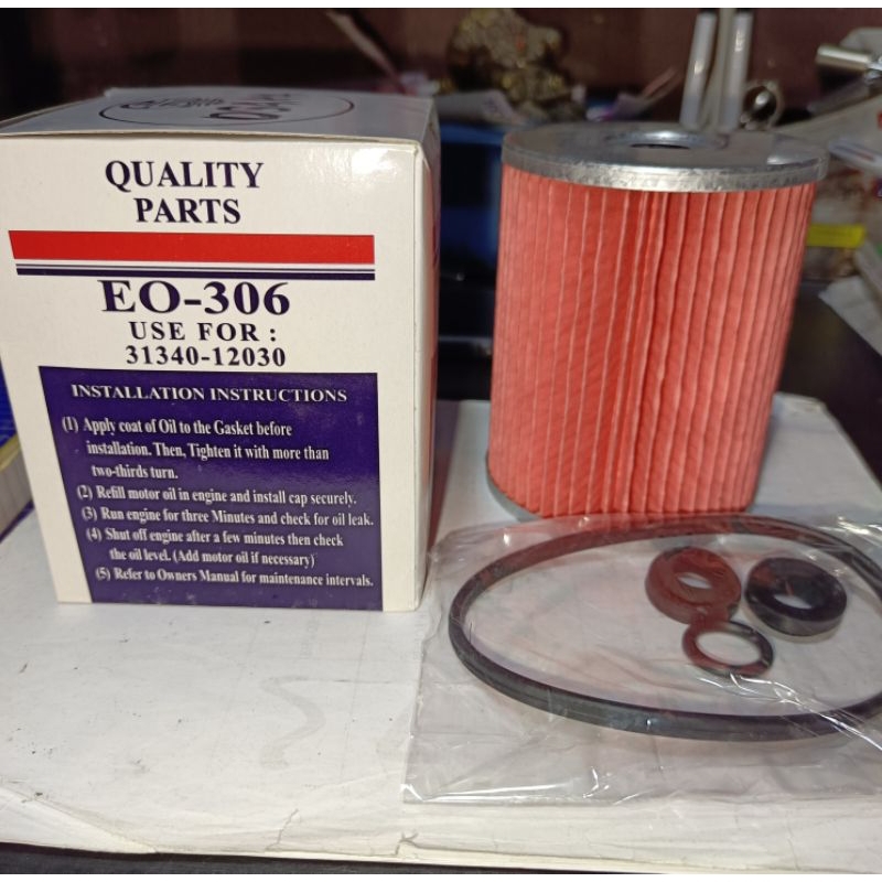 OSAKA OIL FILTER ELEMENT EO-306 4DR5 | Shopee Philippines