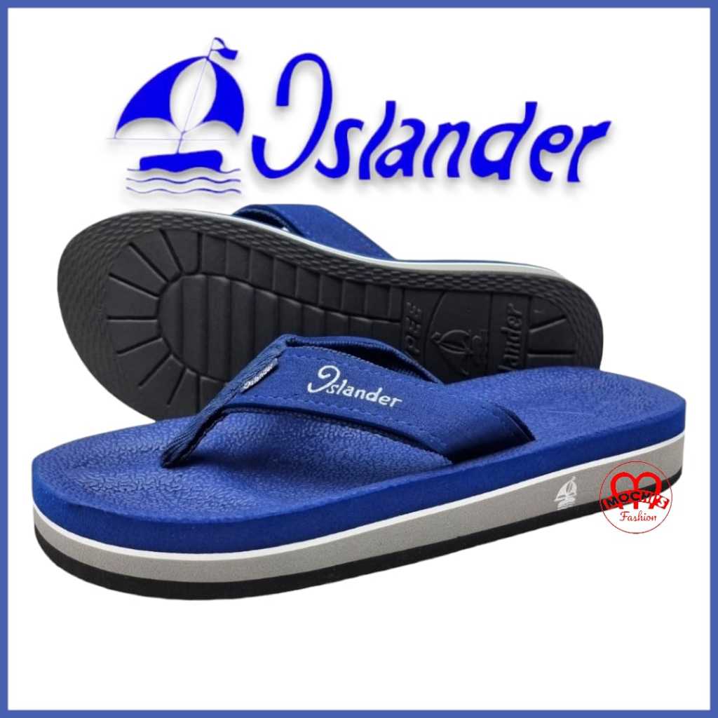 Islander Classic 'Marine' Men's Authentic and Original summer rubber ...
