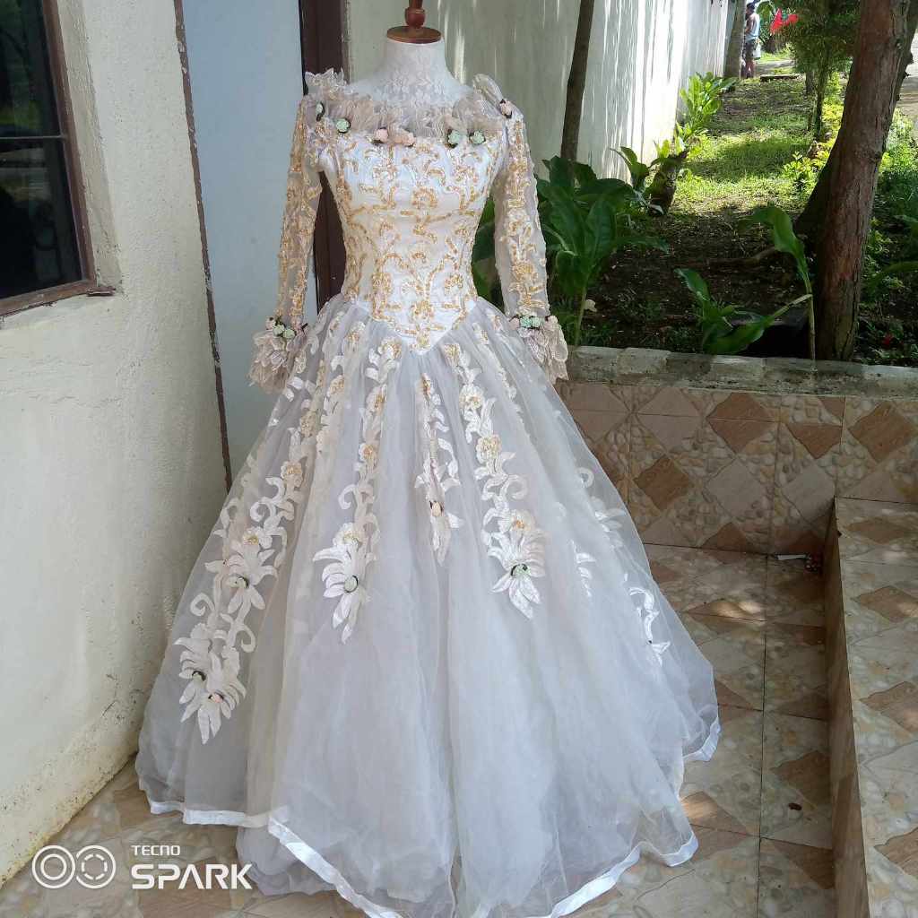 VINTAGE VICTORIAN ERA DRESS FOR LADIES WEDDING PLAY CUSTOME PHOTOSHOOT ...