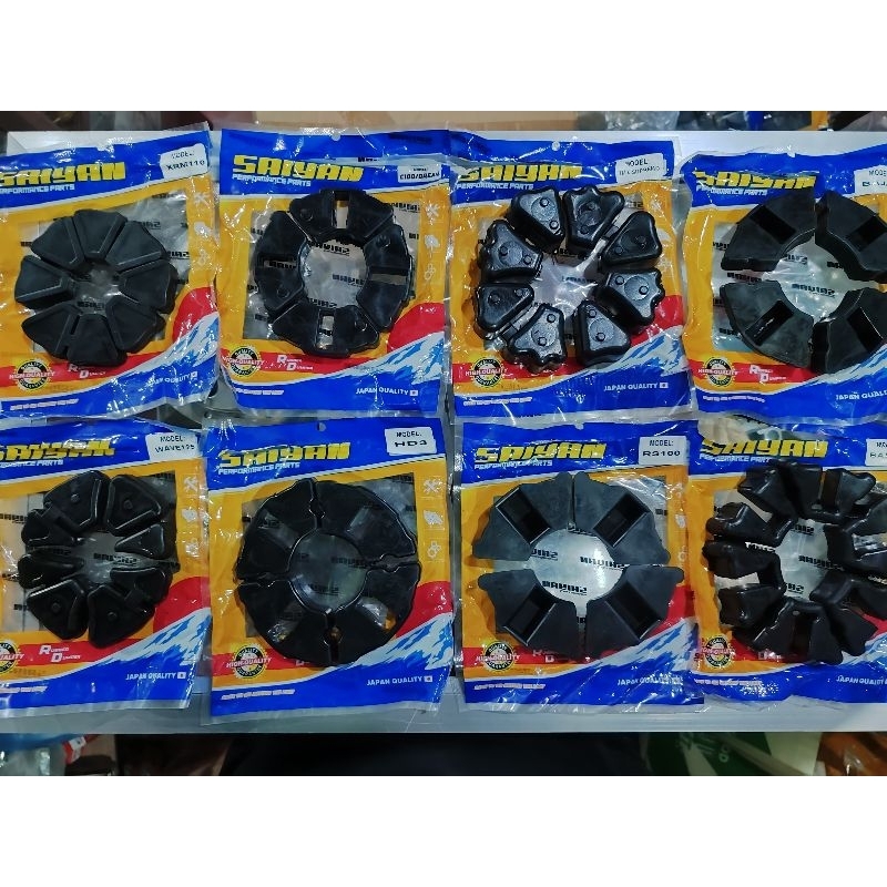 Rubber Dumper Molded (Clean&Neat) XRM110/W125/C100/HD3/Supremo/RS100 ...