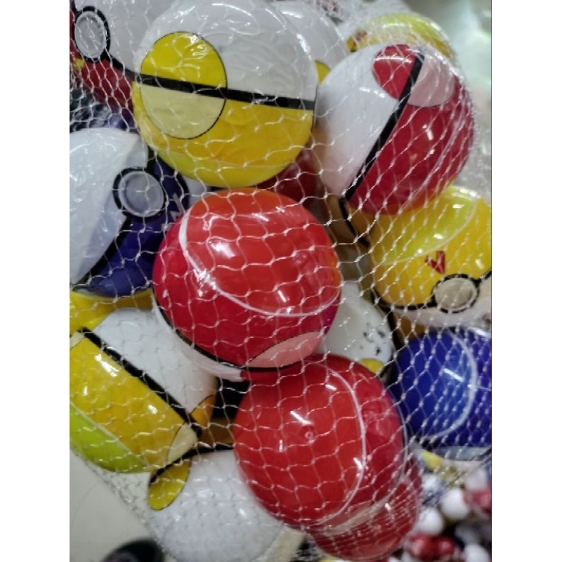 Big pokemon Ball with mini Candy and mini toys inside 30 pcs fruit ...