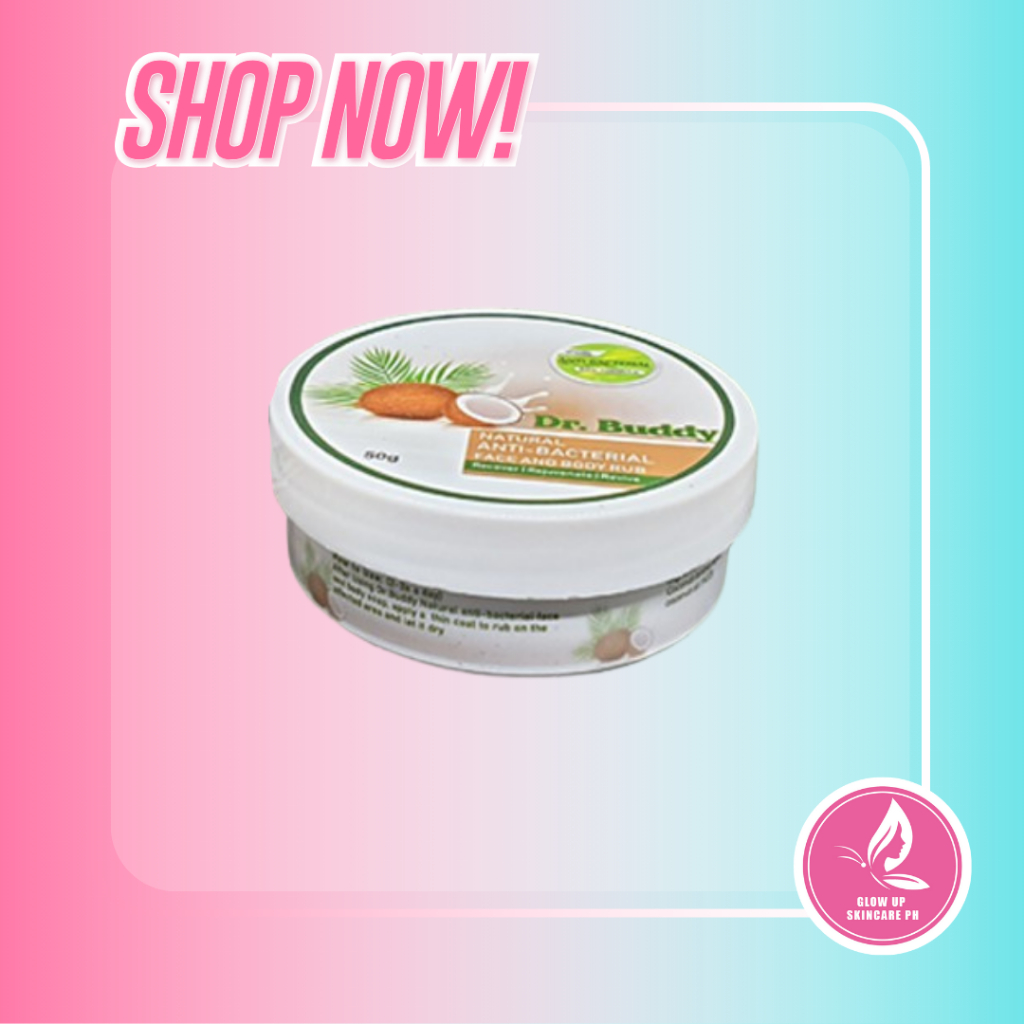 Original Dr. Buddy anti-bacterial face and body Rub 100% Natural | Shopee Philippines
