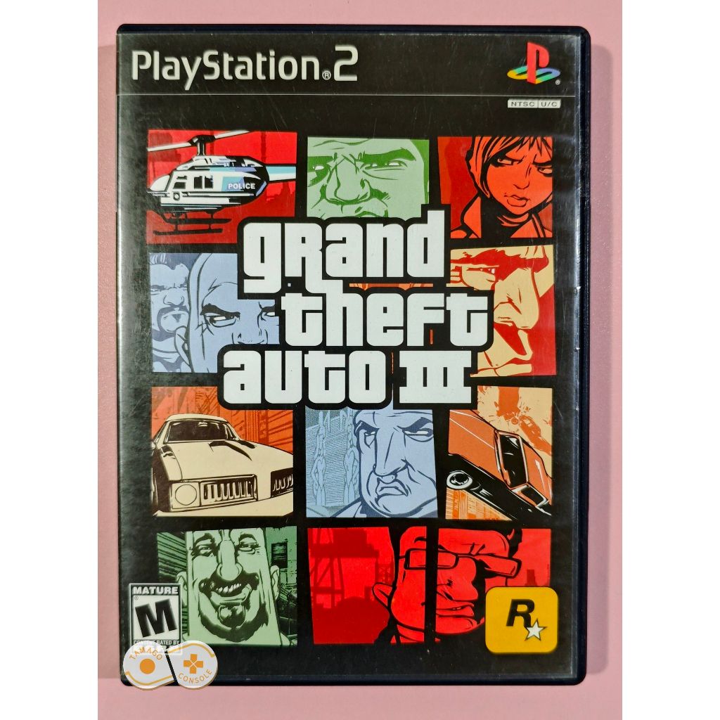 Grand Theft Auto III - [PS2 Game] [NTSC - ENGLISH Language] | Shopee ...