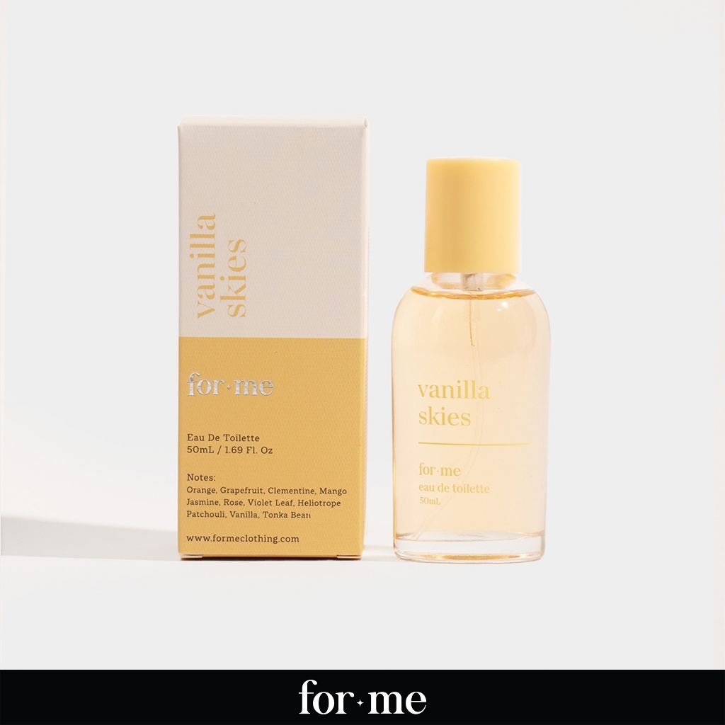 ForMe Vanilla Skies Eau de Toilette Perfume for Women 50ML (Yellow ...