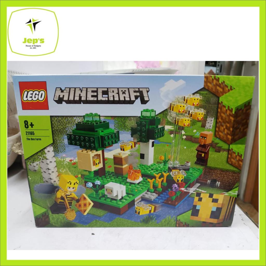 Lego Minecraft 21165 The Bee Farm (2020) | Shopee Philippines