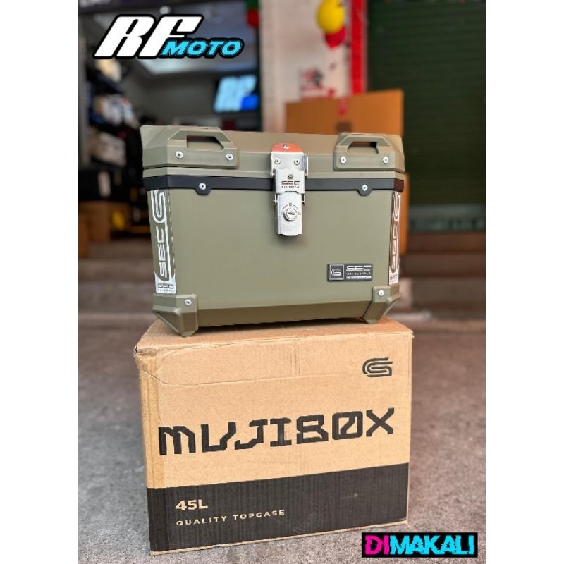 SEC KRYPTONITE/MUJIBOX NEW COLOR 45L hard plastic box MEGA SALE ...