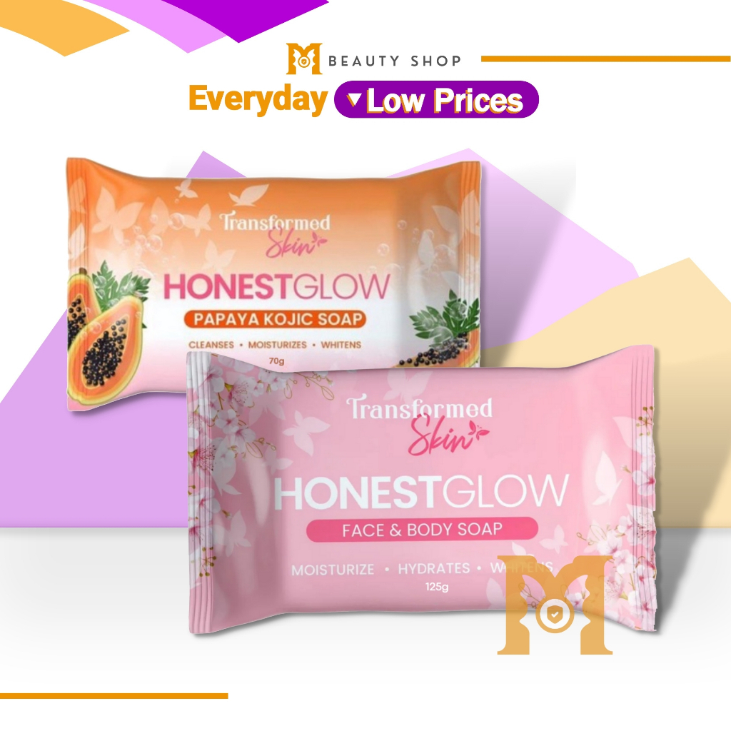 Honest Glow Papaya Kojic Whitening Soap 70g | Honest Glow Glass Skin ...