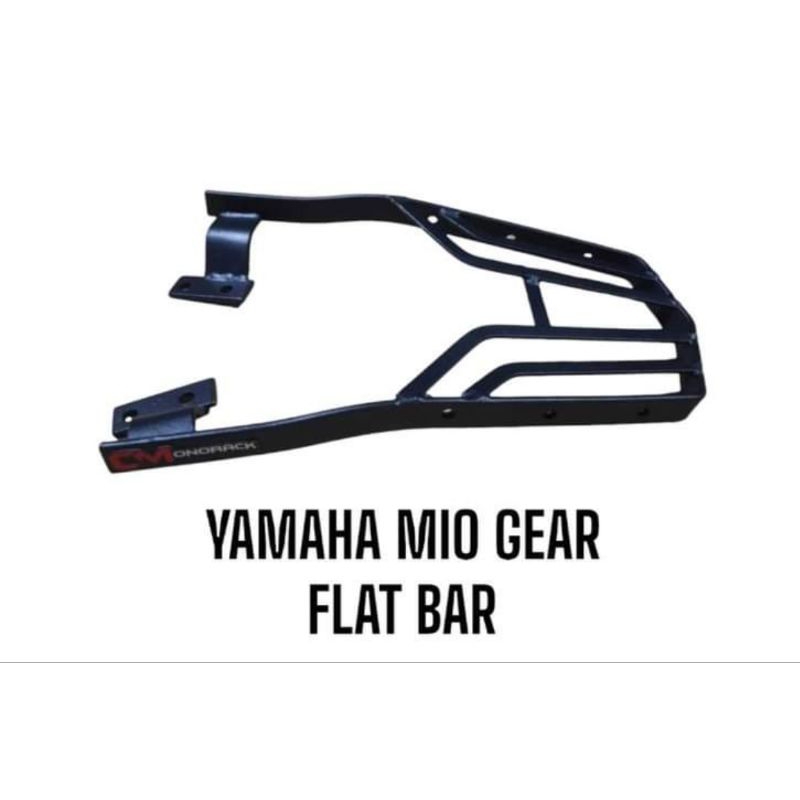 MIO GEAR FLAT BAR MONORACK BRACKET FOR TOP BOX | Shopee Philippines