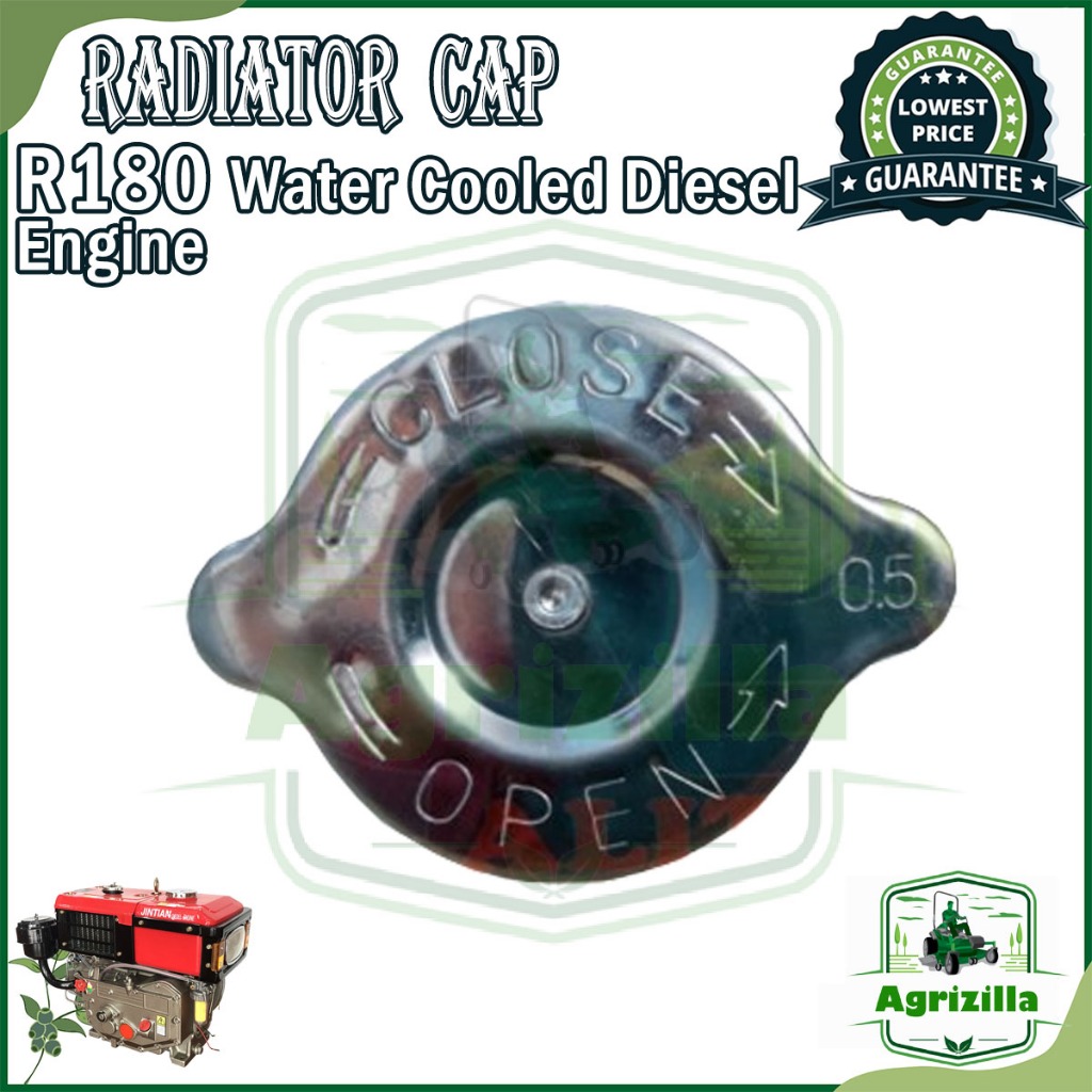 Radiator Cap Cover R175 R180 Water Cooled Diesel Engine | Shopee ...