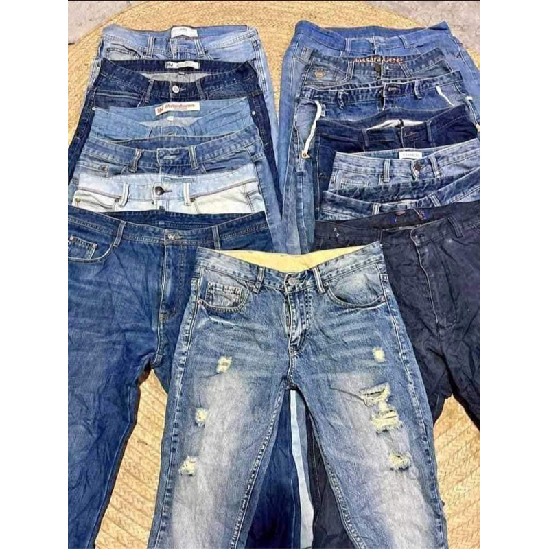 PRELOVED DENIM AND JAGGER PANTS FOR MEN AND WOMEN | Shopee Philippines