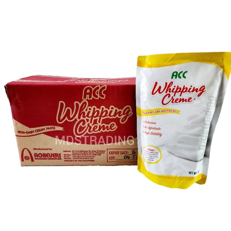 1 BOX ACC Whipping Cream Whip Creme 15KG | Shopee Philippines