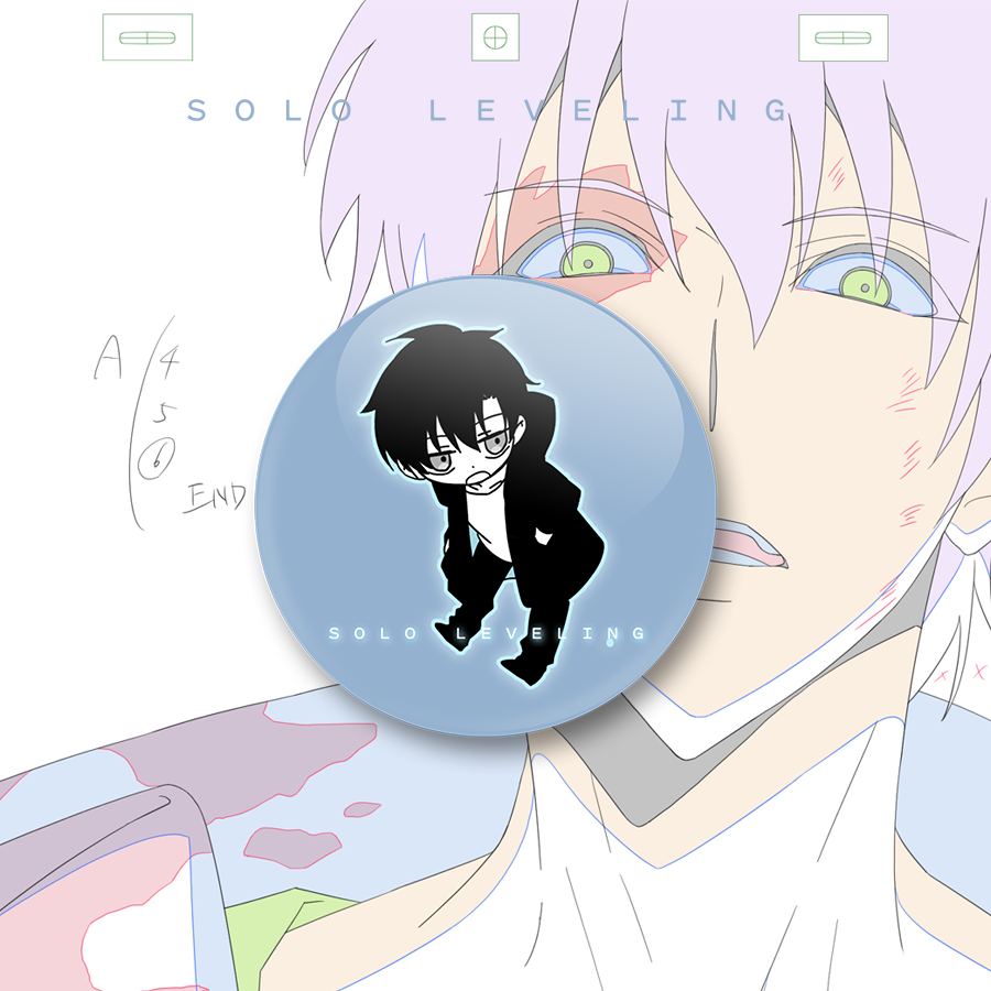 Solo Leveling Anime Button Pins / Badge | Shopee Philippines