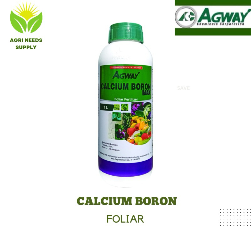 AGWAY CALCIUM BORON MAX (1liter) | Shopee Philippines