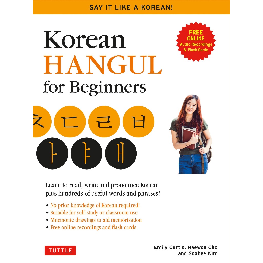 Korean Hangeul for Beginners | 130 Pages | Softbind | Shopee Philippines