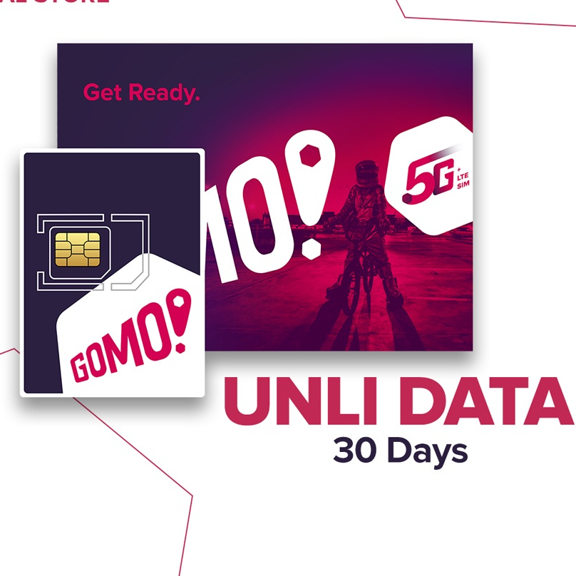 Globe Gomo Simcard with 30 Days Unli Data LTE 4G 5G Ready | Shopee Philippines