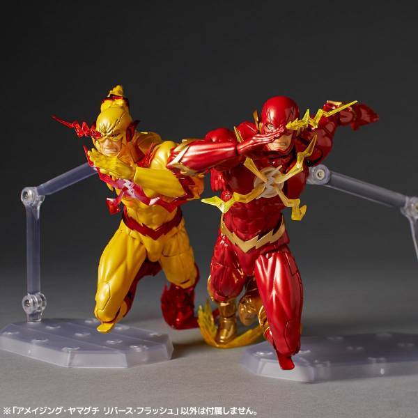 DC Comics Amazing Yamaguchi Revoltech Reverse Flash and Flash Set ...