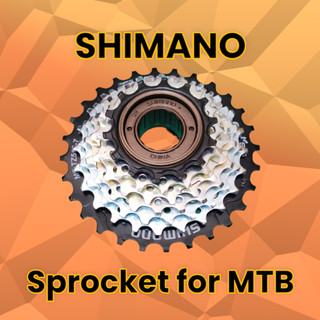 SHIMANO Bike Sprocket for MTB Thread Type Cogs 6 and 7 Speed 14-28T ...