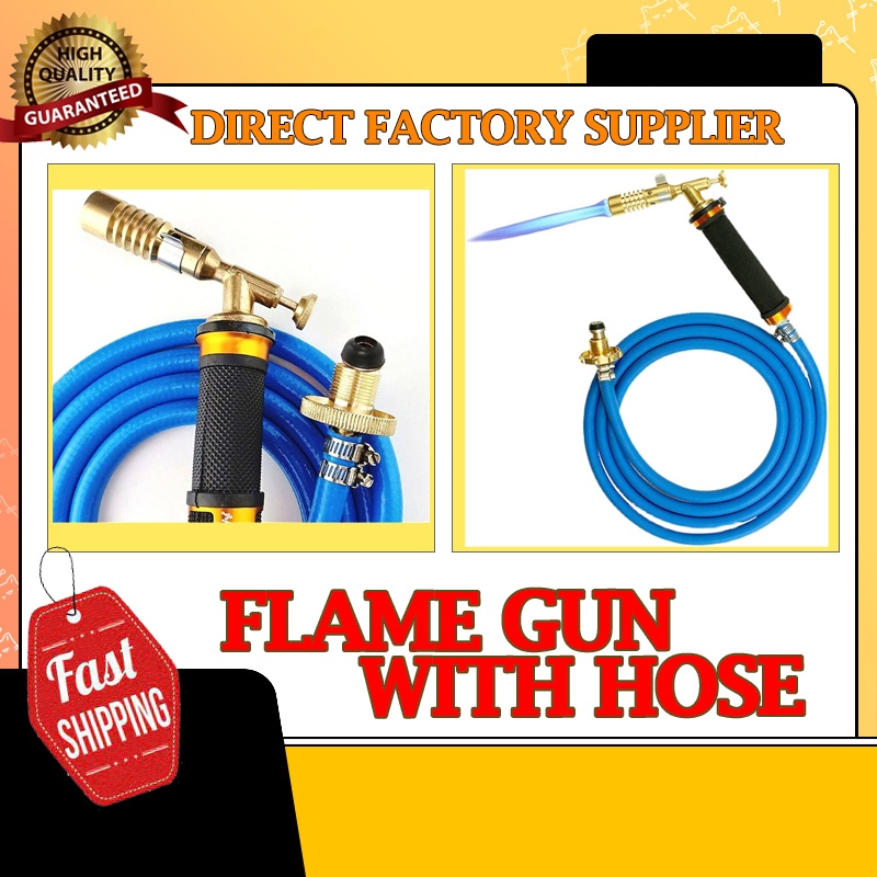 2.5m Hose and Welding Gas Torch Fire Gun Liquefied Gas Torch | Shopee ...