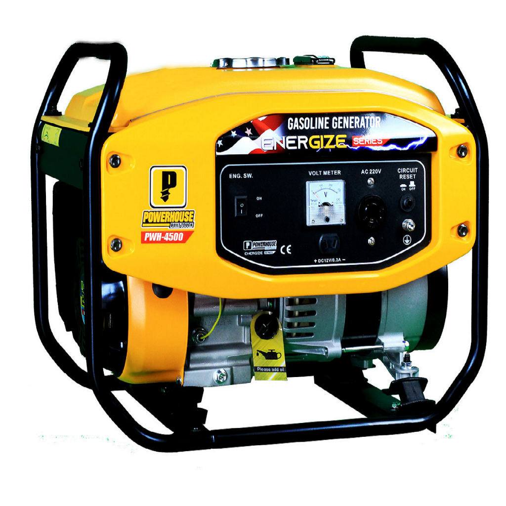 POWERHOUSE Gasoline Generator Energize Series Recoil Start Without ...