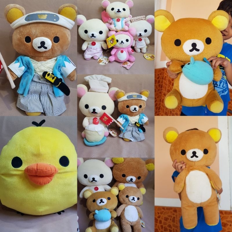 rilakkuma korilakkuma kiiroitori san-x plushies | Shopee Philippines