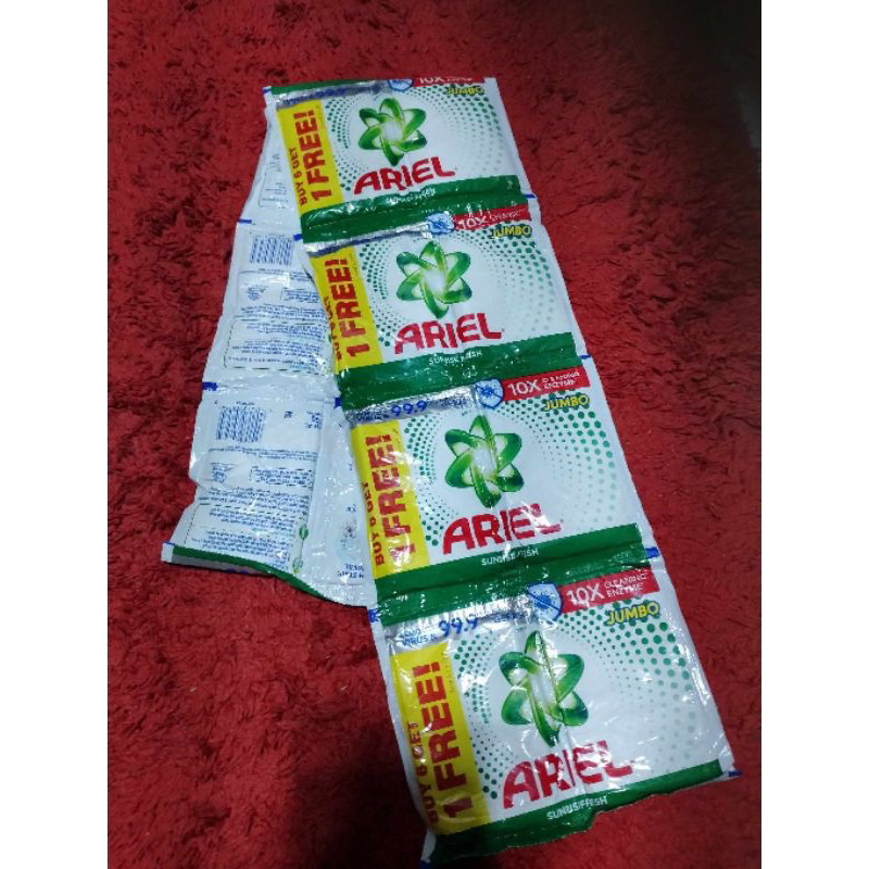 Ariel powder sachet 6+1 | Shopee Philippines