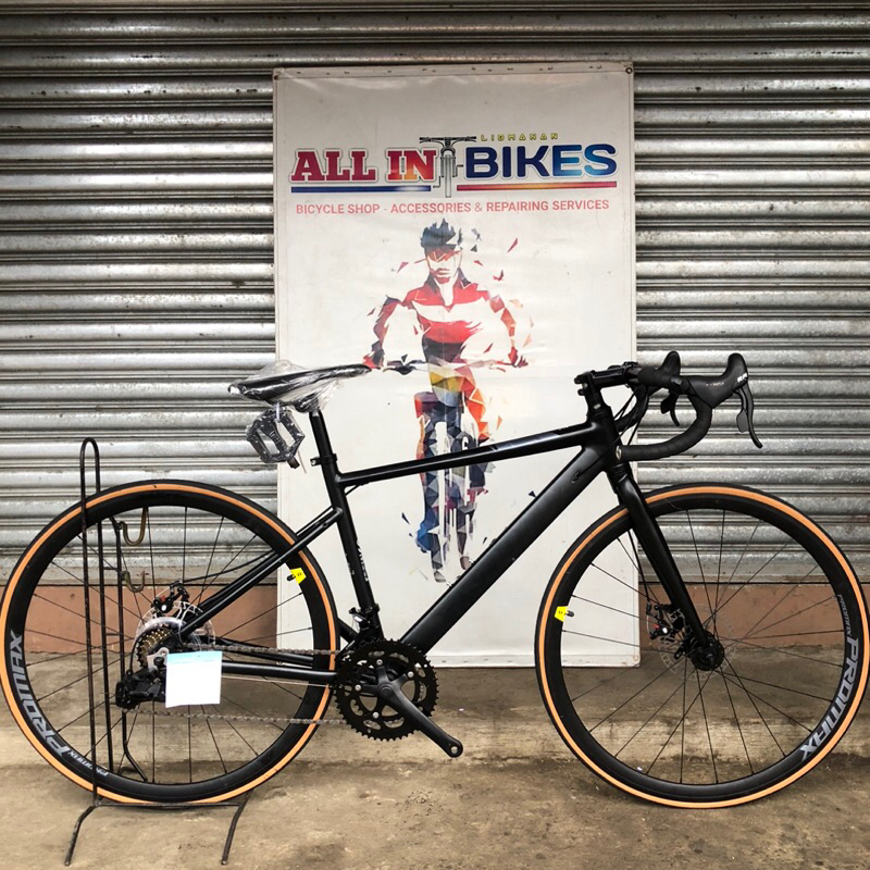 PROMAX PR30 ROAD BIKES 700c STI With Freebies | Shopee Philippines