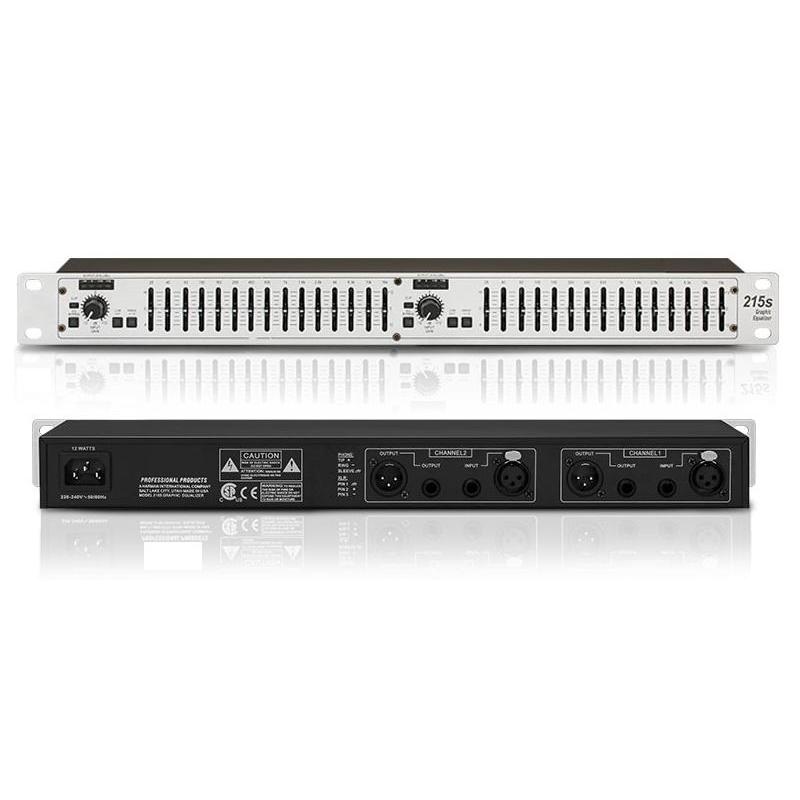 DBX EQ215/215S 2-Series Graphic Equalizer DUAL 15 Band Graphic There is a choice of black and ...