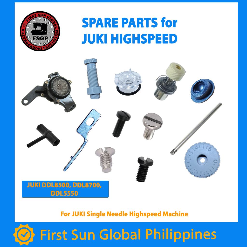 Spare parts for Single Needle Highspeed Machine JUKI | Shopee Philippines