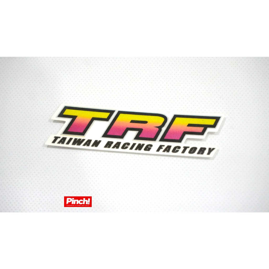 Pinch Motorcycle Sticker - TRF Taiwan Racing Factory 4pcs | Shopee ...