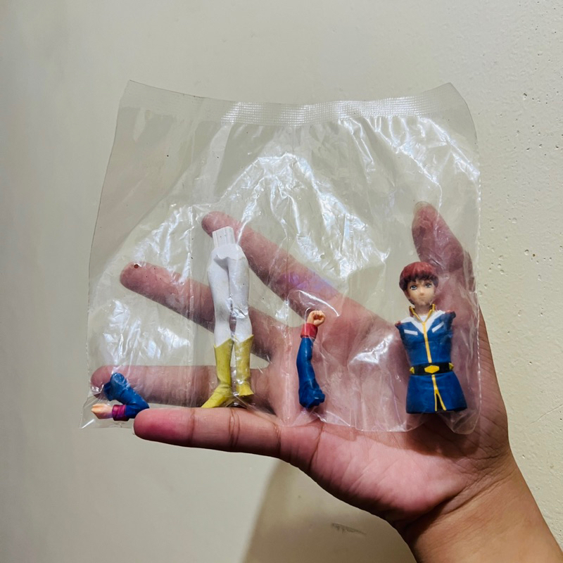 (Sealed) GUNDAM AMURO RAY MOBILE SUIT FIGURE (Authentic) | Shopee ...