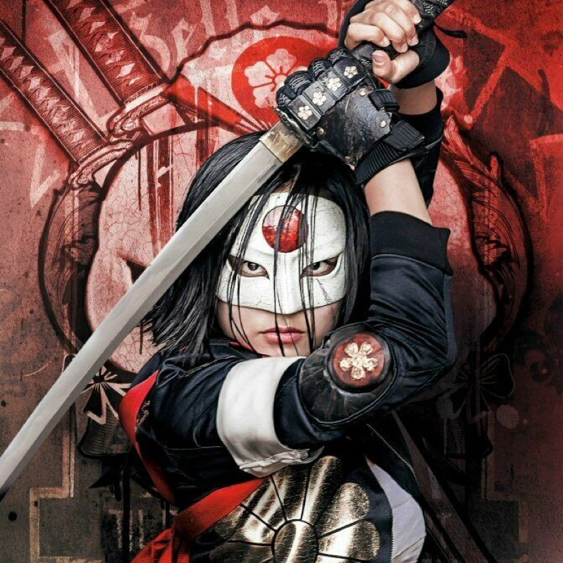 Katana Mask DC Suicide Squad Cosplay | Shopee Philippines