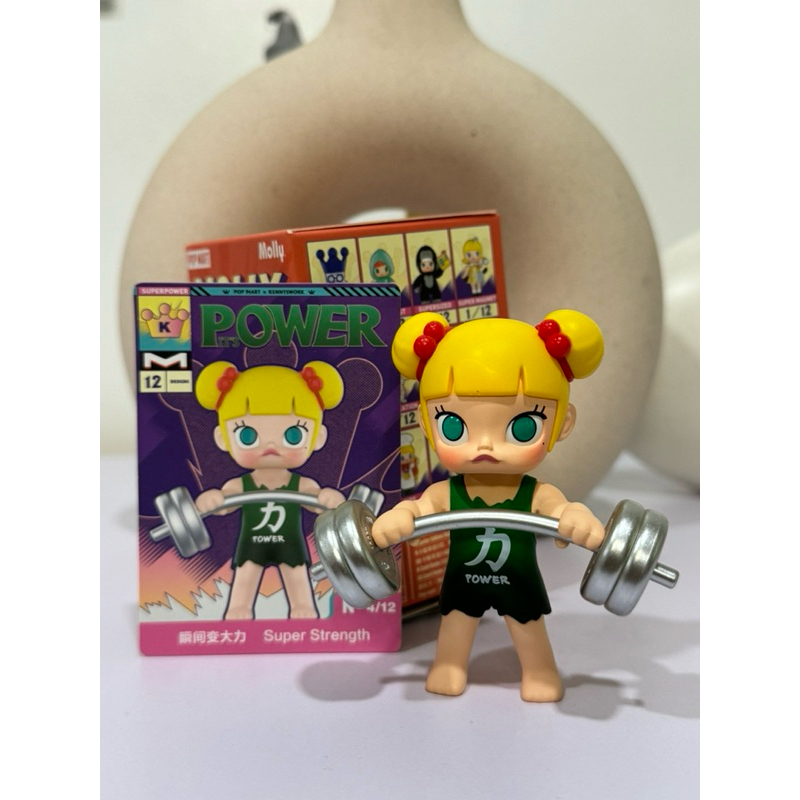 Pop Mart Molly - My Super Powers - Super Strength | Shopee Philippines