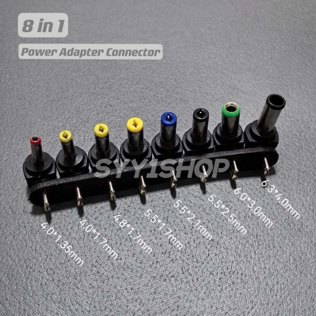 NEW 8in1/10in1 notebook power adapter connector universal laptop ...