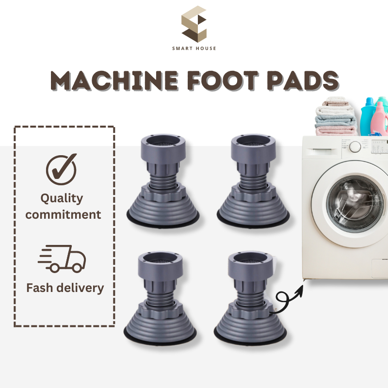 Stand Adjustable Heightener Washing Machine Foot Pads Anti-Vibration ...