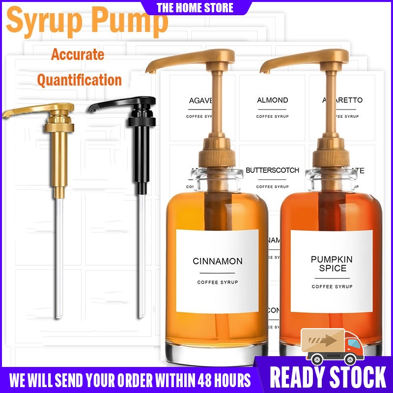 Permium Syrup Pump Food-grade pump head golden fruitcake syrup pressure ...