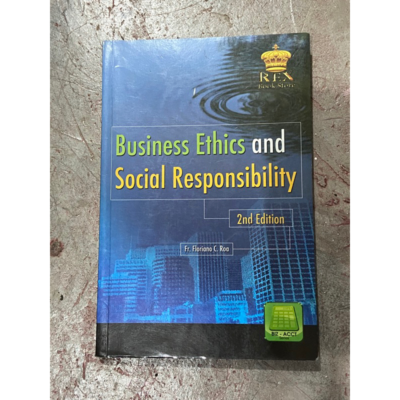 Business Ethics and Social Responsibility Book 2nd Edition (Preloved ...