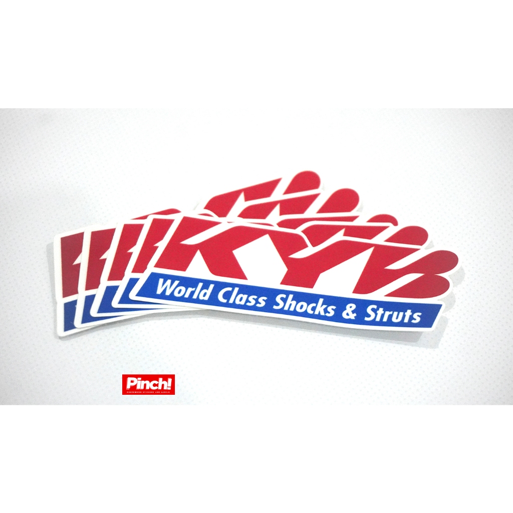Pinch Motorcycle Sticker - KYB 4pcs | Shopee Philippines